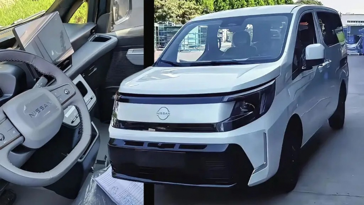 Xe van Nissan NV200 được hồi sinh với diện mạo mới, lần đầu có bản plug ...