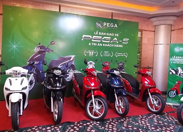 Xe điện Pega S được giao đến tay khách hàng